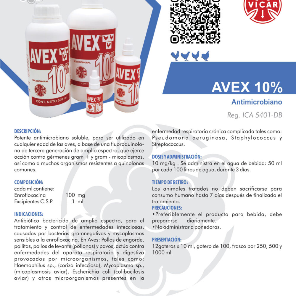 AVEX 10% - Vicar Panamá